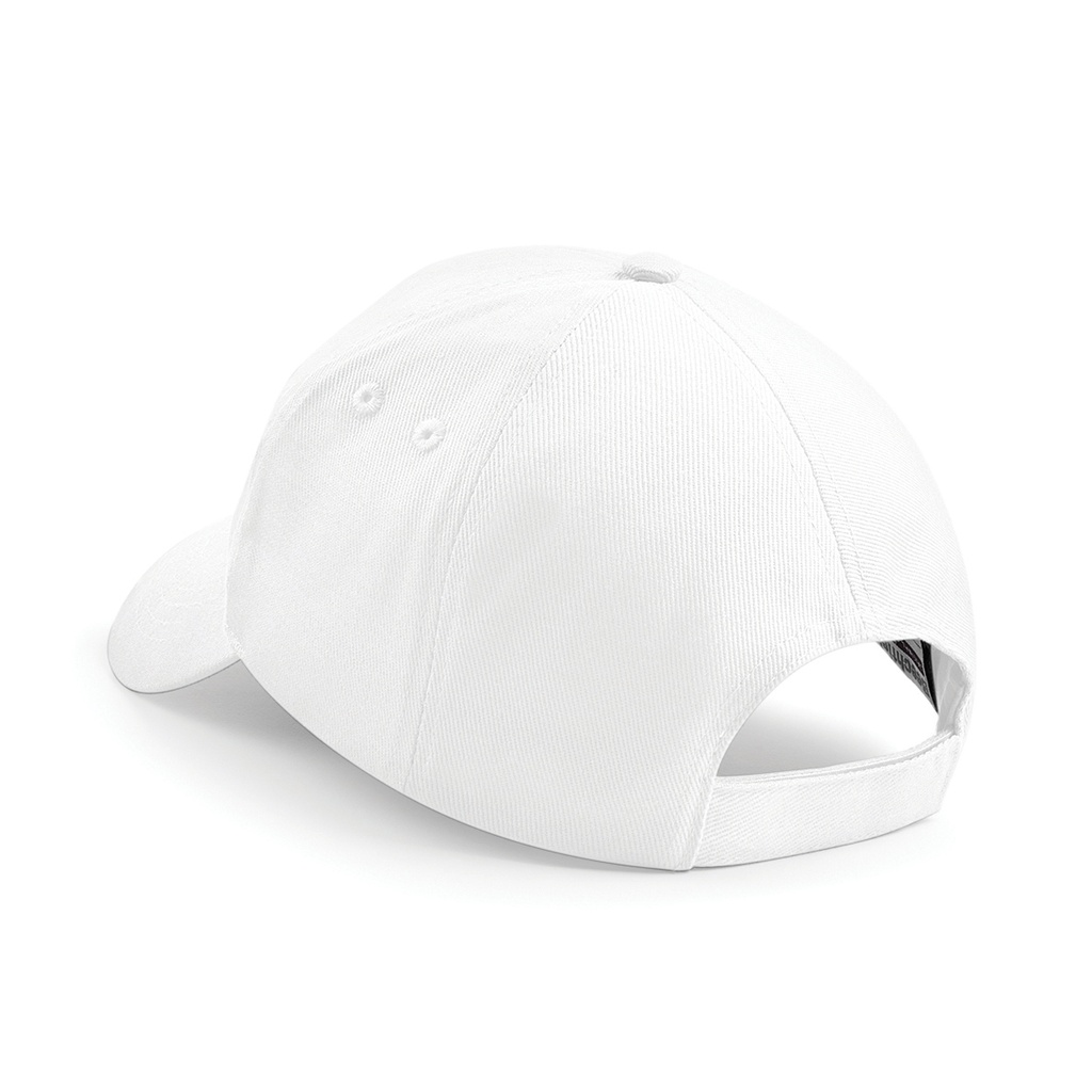 Beechfield Ultimate 5 Panel Cap BC015 White | Workline